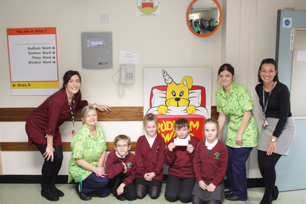 Primary school inspired to fundraise for Rudham Ward – QEH Media Hub