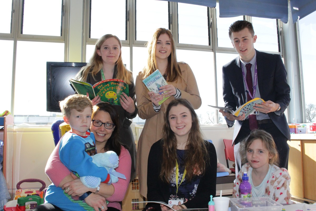 Story time in Rudham Ward thanks to KES pupils – QEH Media Hub