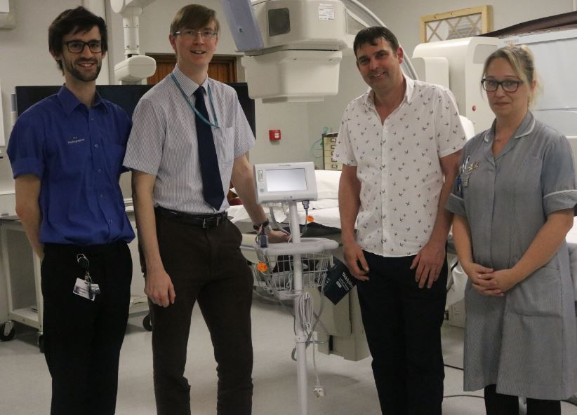 Family’s fundraiser for new Radiology monitor – QEH Media Hub