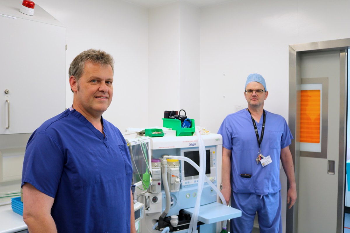 QEH consultants part of team behind new anaesthetic innovation being ...