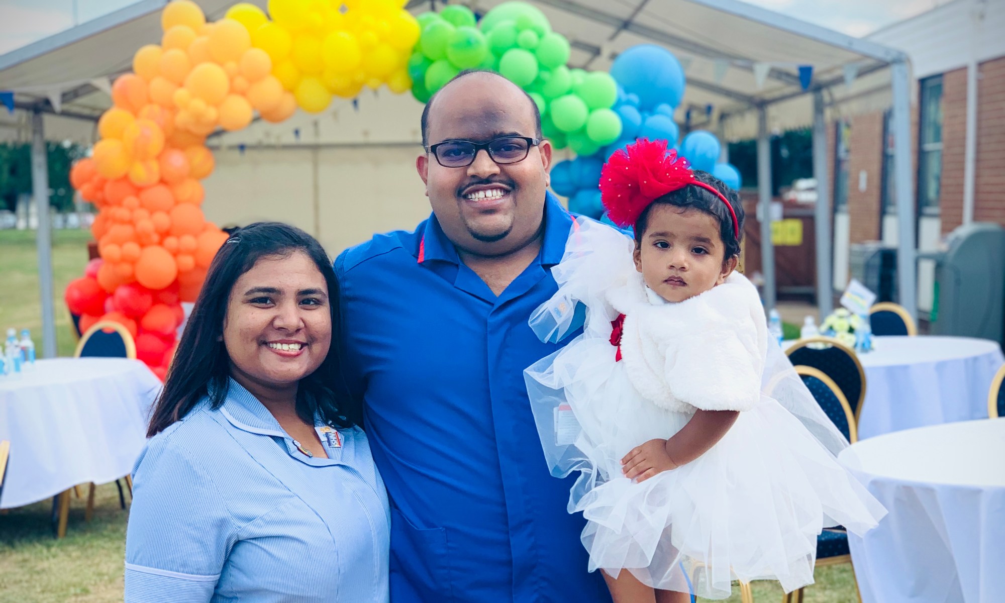 Nurse Sam tells Royal Family about his Team QEH family – QEH Media Hub