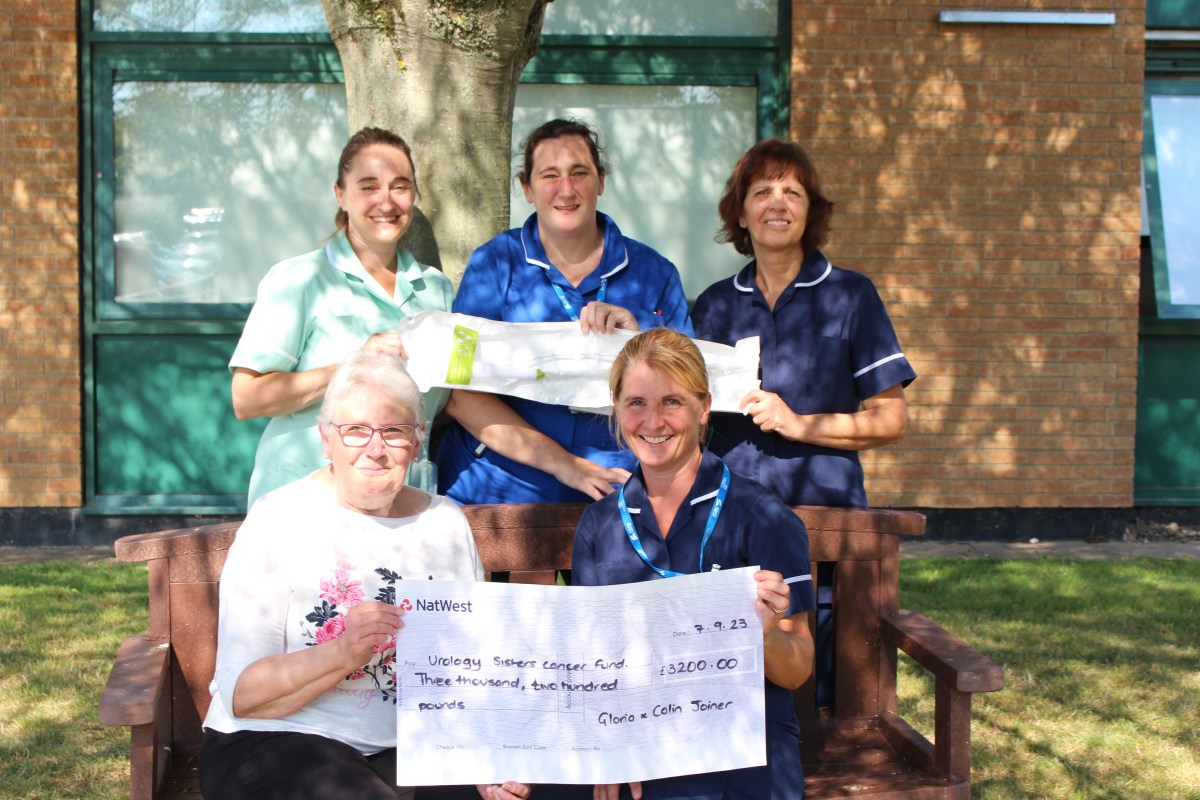 Cancer patient donates £3,200 to help future patients at King’s Lynn ...