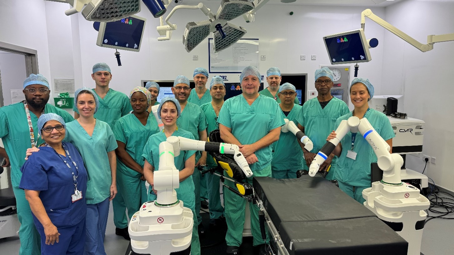 QEH makes history with robotic-assisted surgery – QEH Media Hub