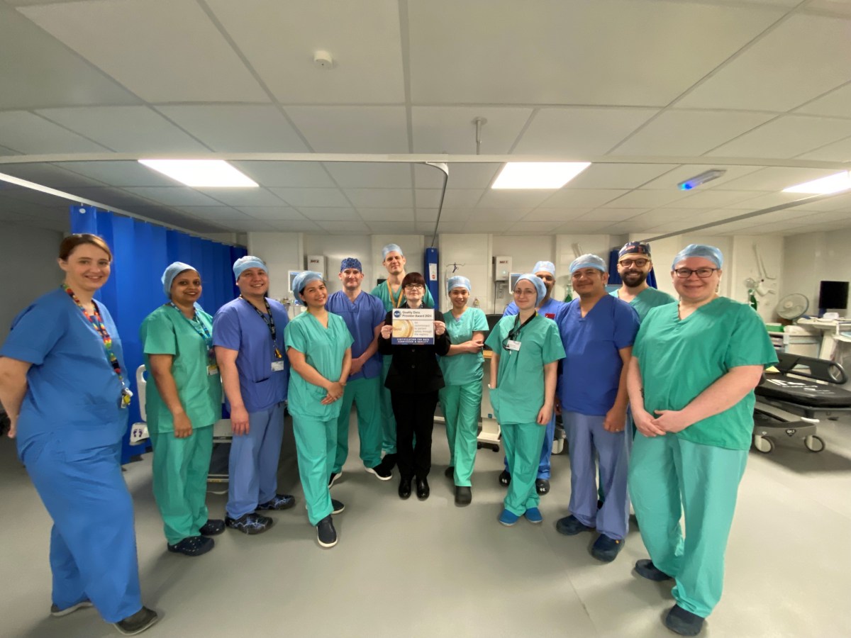 The QEH recognised for excellence in patient safety – QEH Media Hub