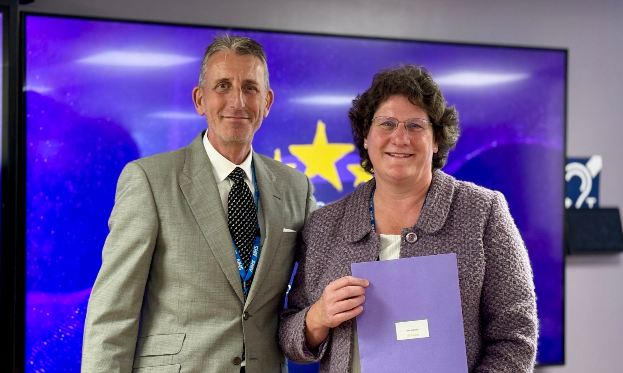 QEH CEO Alice Webster honoured for 38 years of NHS service during ...