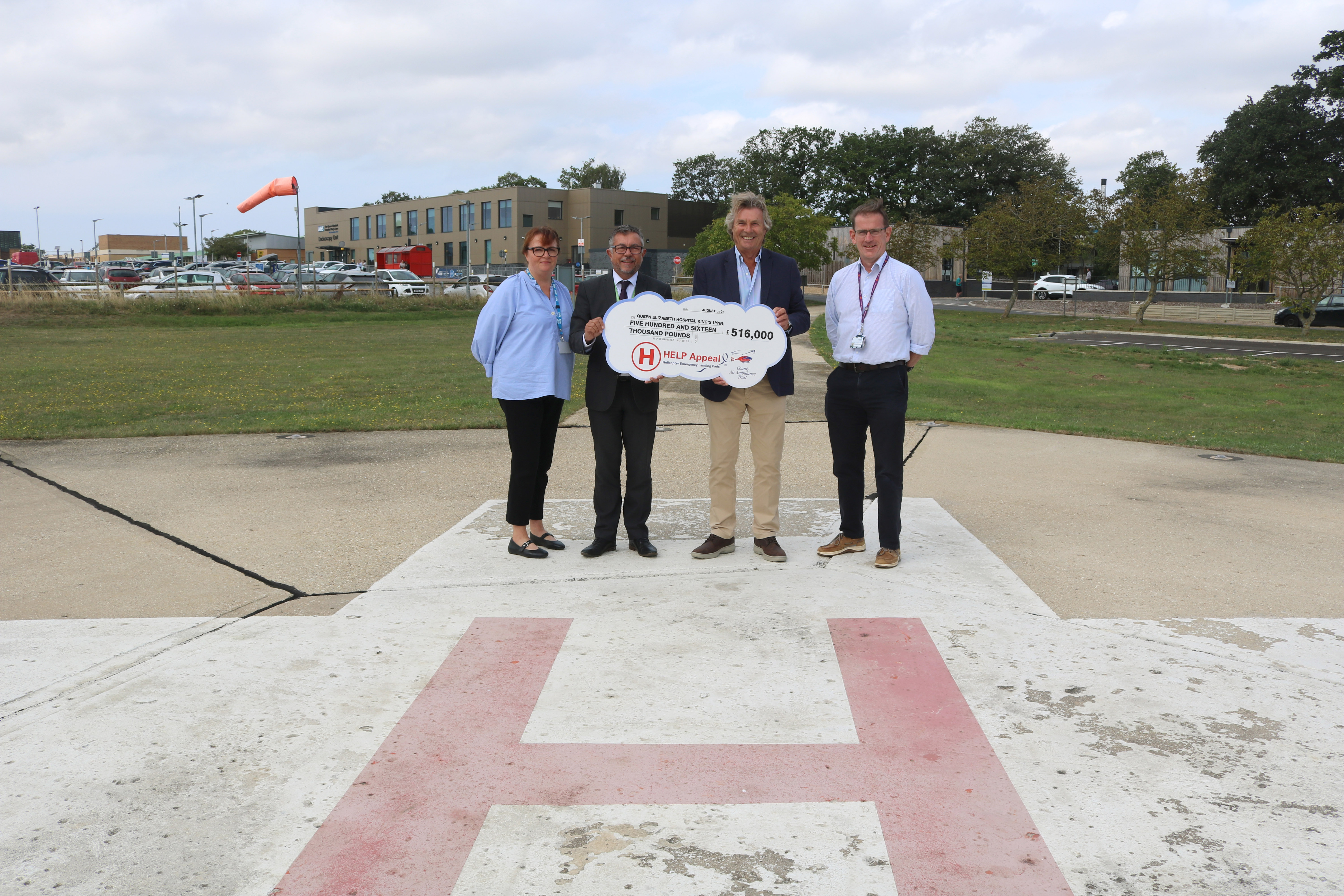 Big step forward for hospital helipad relocation – QEH Media Hub