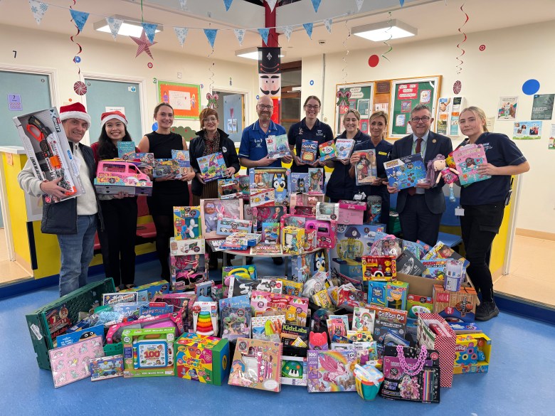 Hundreds of presents set to bring Christmas joy for children in ...