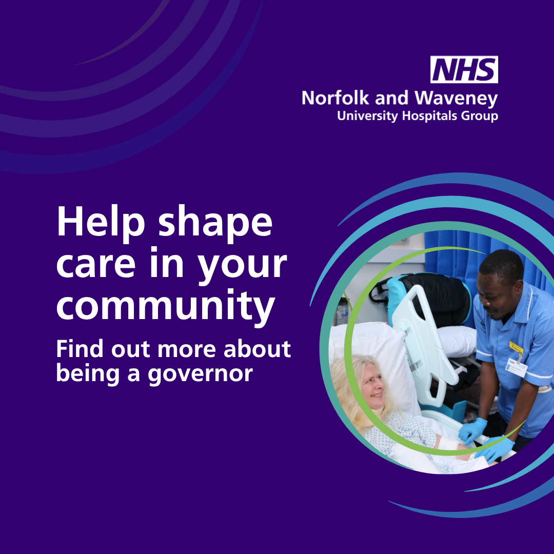 Help shape the future of our hospitals as a governor – QEH Media Hub